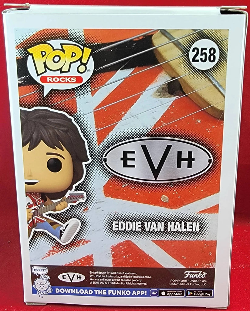 Eddie Van Halen- Vinyl Figure-EVH-Van Halen-POP! Rocks-Licensed-New In ...